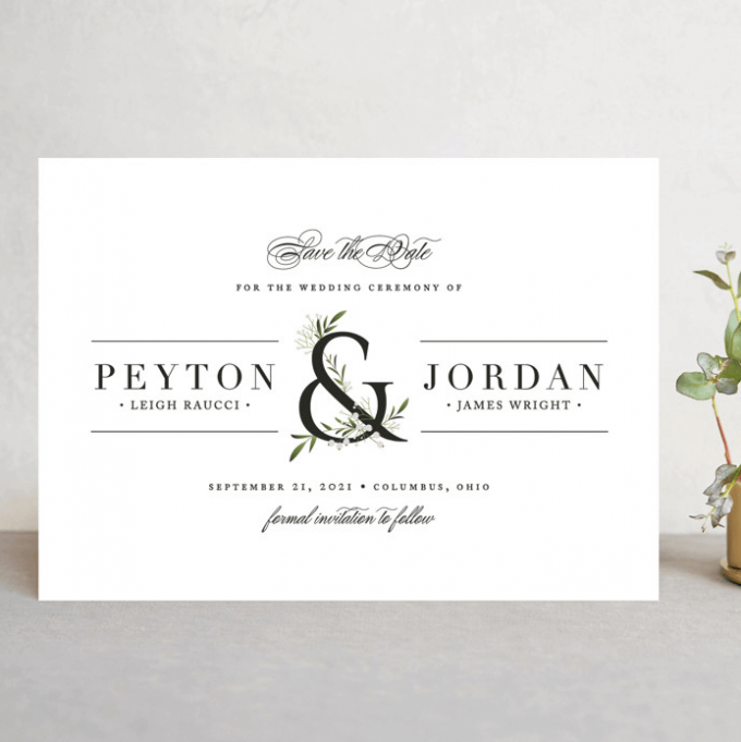 16 Most Classic Save the Date Cards for Weddings