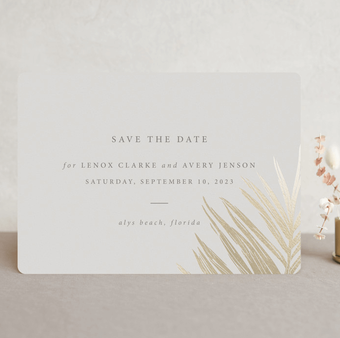 16 Most Classic Save the Date Cards for Weddings