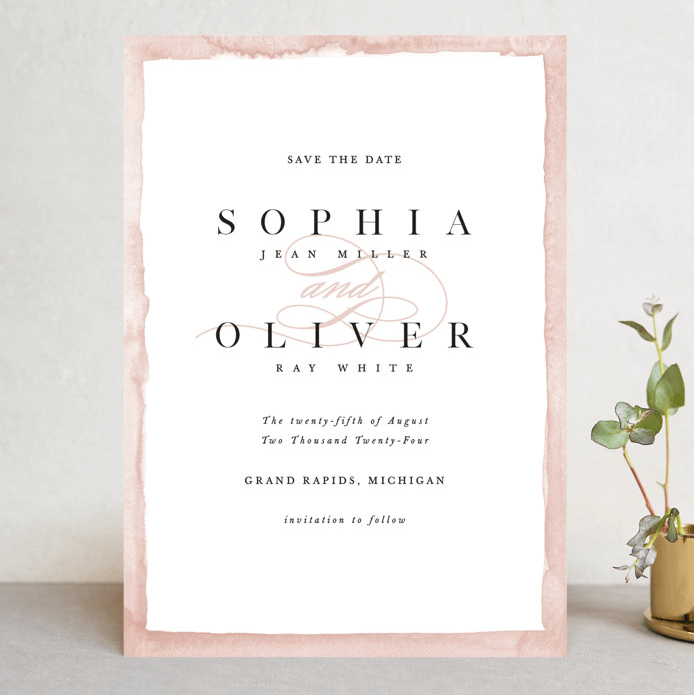 16 Most Classic Save the Date Cards for Weddings