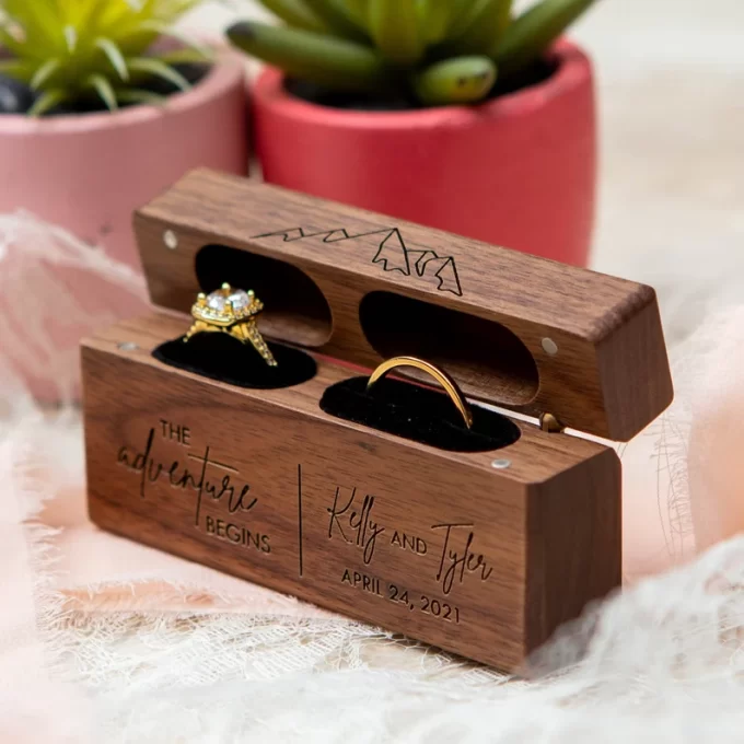 Now THESE Are The Most Modern Ring Boxes for Weddings