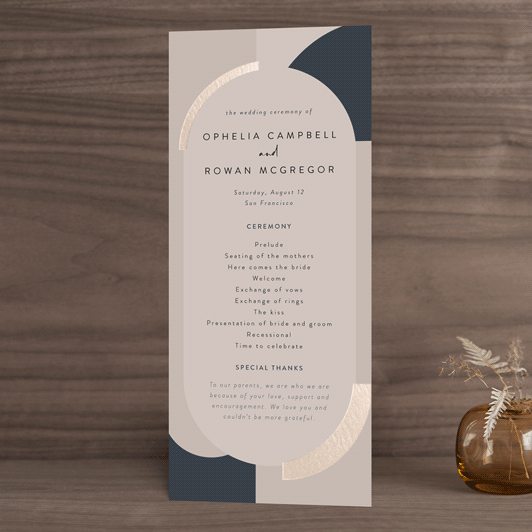 Here's EXACTLY What to Put on Ceremony Programs | Emmaline Bride