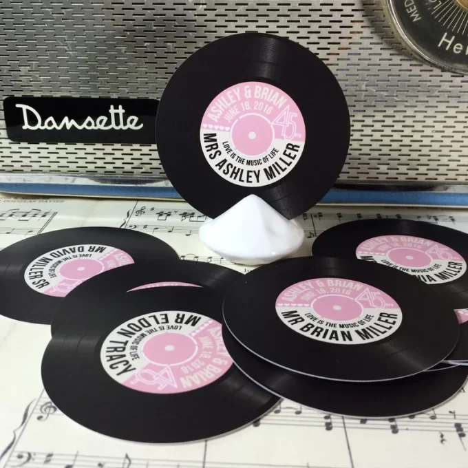 30 Best Vinyl Record Themed Wedding Ideas | Emmaline Bride