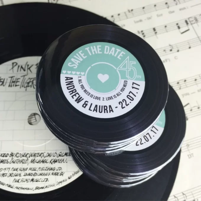 30 Best Vinyl Record Themed Wedding Ideas | Emmaline Bride