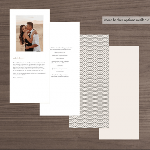 Here's EXACTLY What to Put on Ceremony Programs | Emmaline Bride