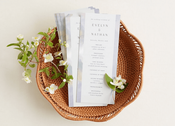 Here's EXACTLY What to Put on Ceremony Programs | Emmaline Bride