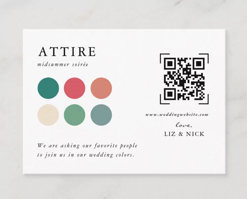 How to Make Wedding Invitations with QR Code | Emmaline Bride