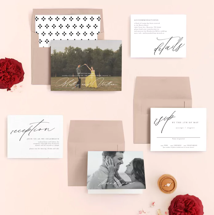 12 Recycled Paper Wedding Invitations for Eco-Loving Couples