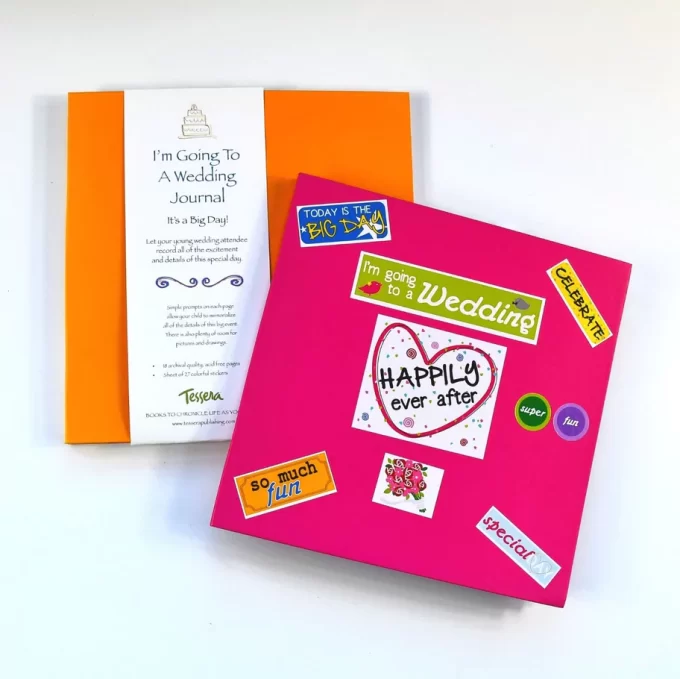 These Kids Wedding Activity Books are Great for Little Guests