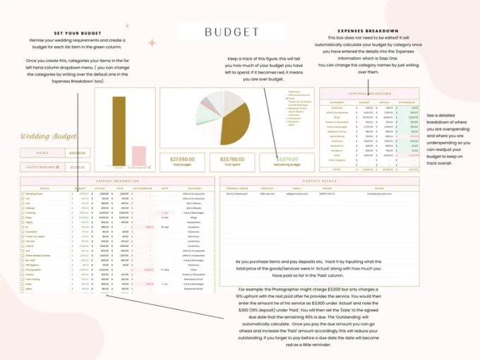 Wedding Budget Breakdown: EXACT Cost Calculator for Expenses
