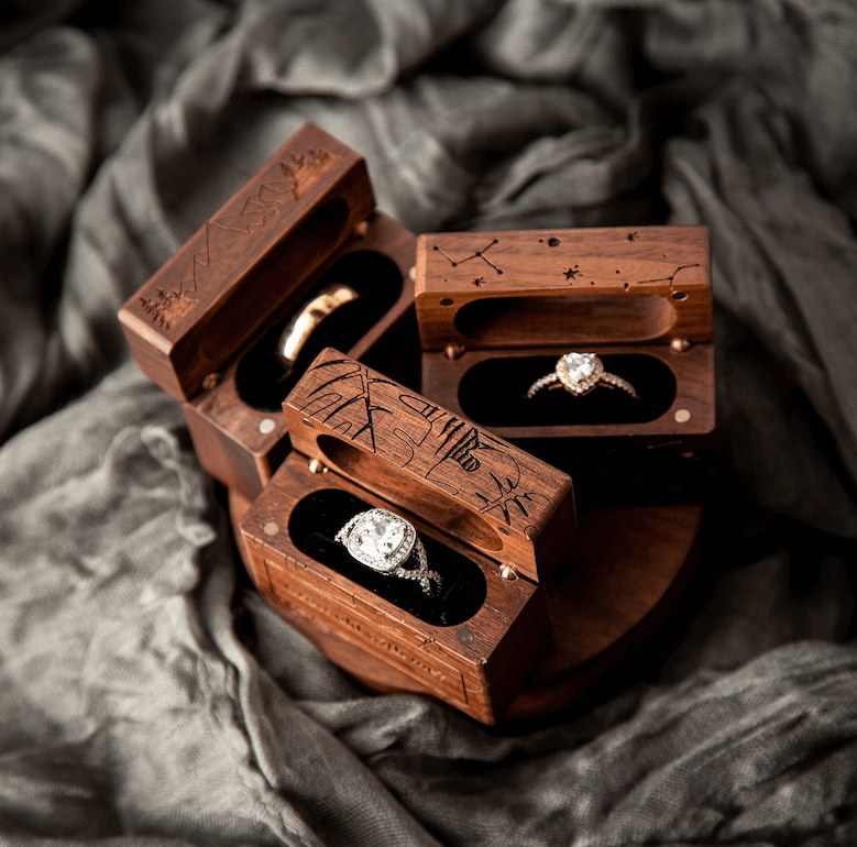 9 Most Incredible Wedding Ring Boxes for Your Ceremony