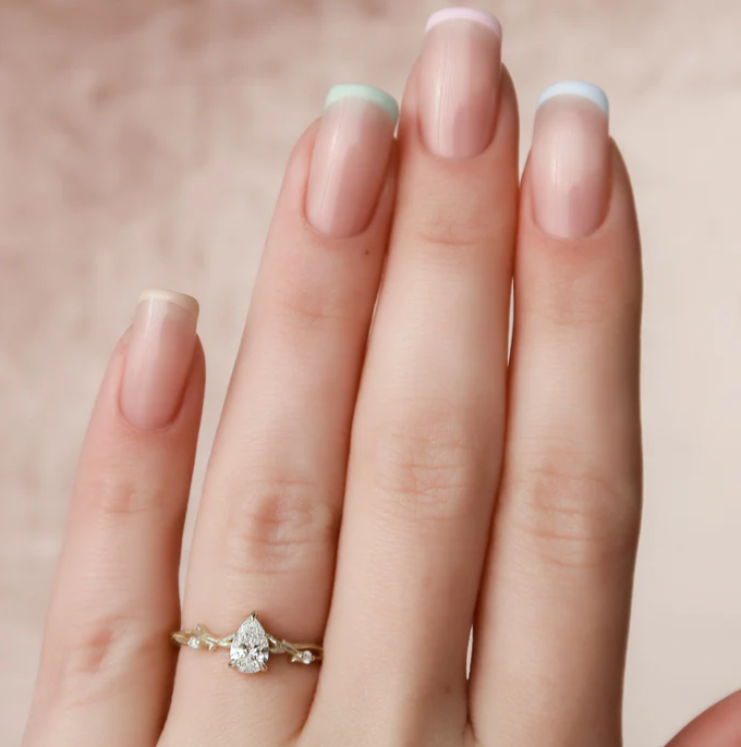 Here's EXACTLY What a Pear Shaped Engagement Ring Means