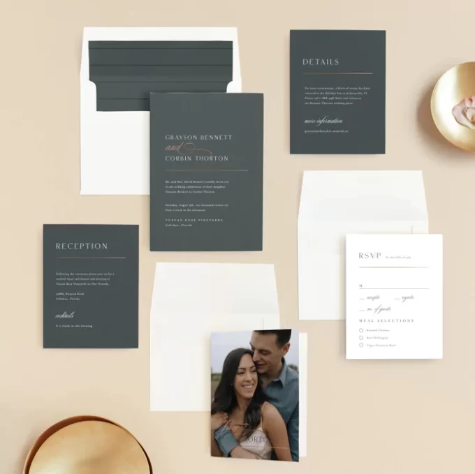 24 Wedding Invitation Trends That Are Topping The Charts in 2024
