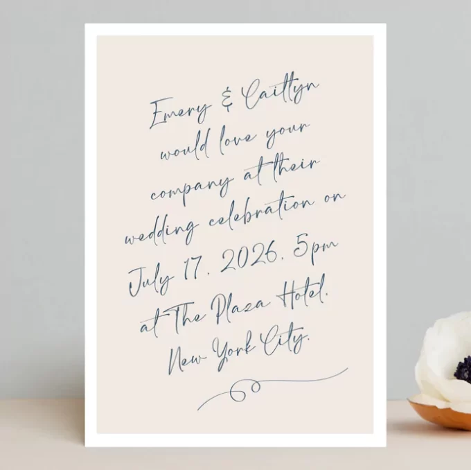 24 Wedding Invitation Trends That Are Topping The Charts in 2024