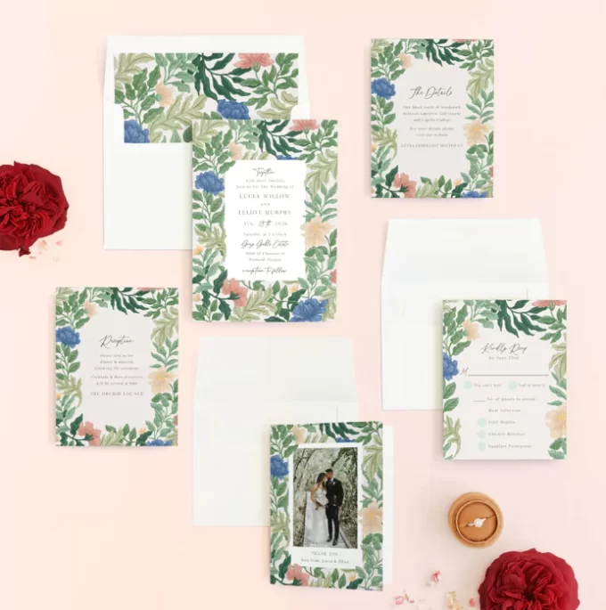 24 Wedding Invitation Trends That Are Topping The Charts in 2024