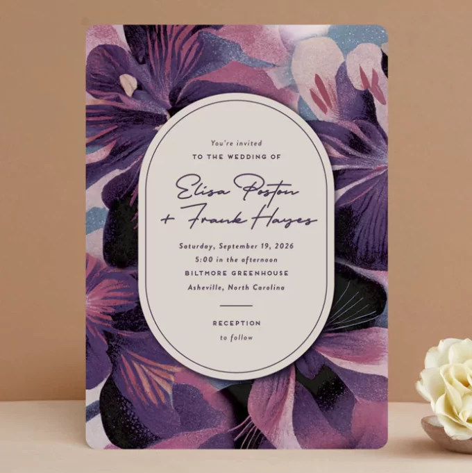 24 Wedding Invitation Trends That Are Topping The Charts in 2024