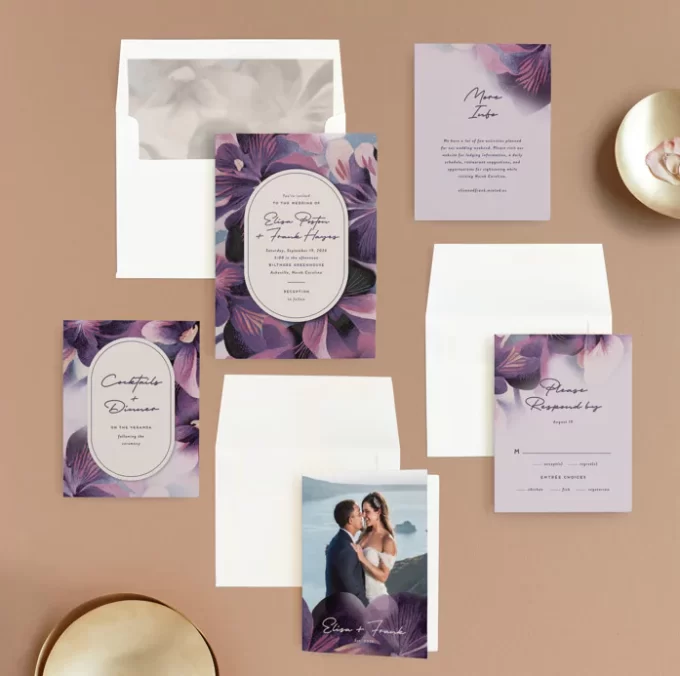 24 Wedding Invitation Trends That Are Topping The Charts in 2024
