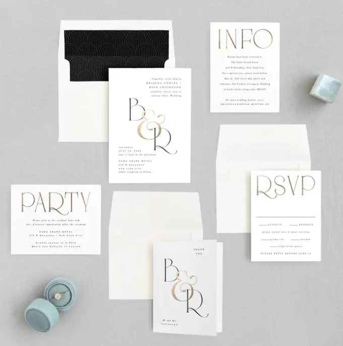 24 Wedding Invitation Trends That Are Topping The Charts in 2024