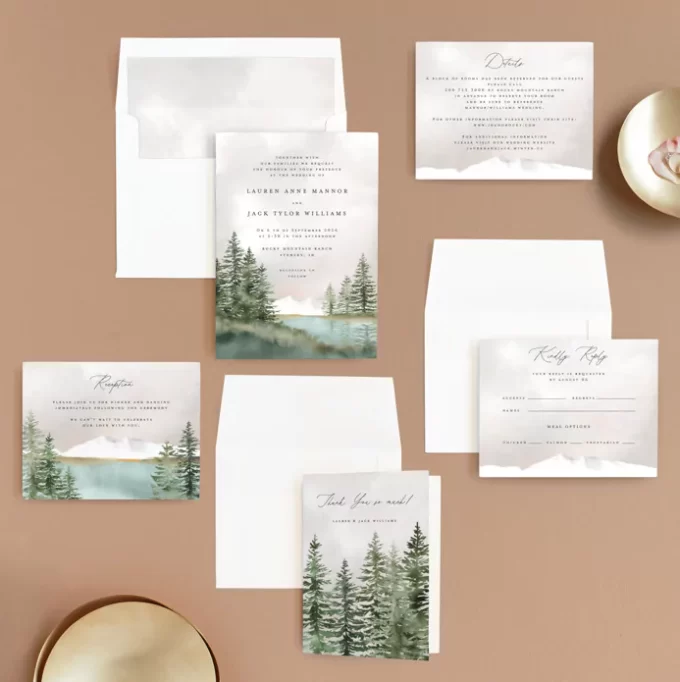 24 Wedding Invitation Trends That Are Topping The Charts in 2024