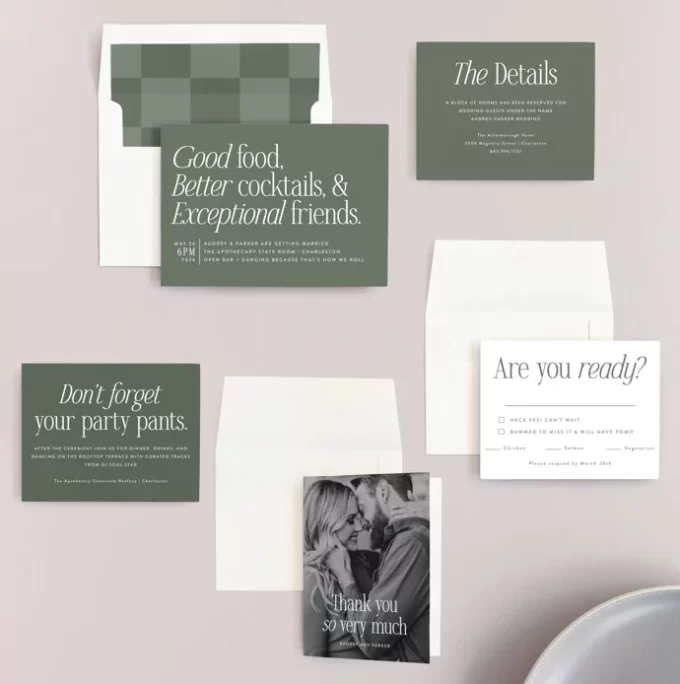 24 Wedding Invitation Trends That Are Topping The Charts in 2024
