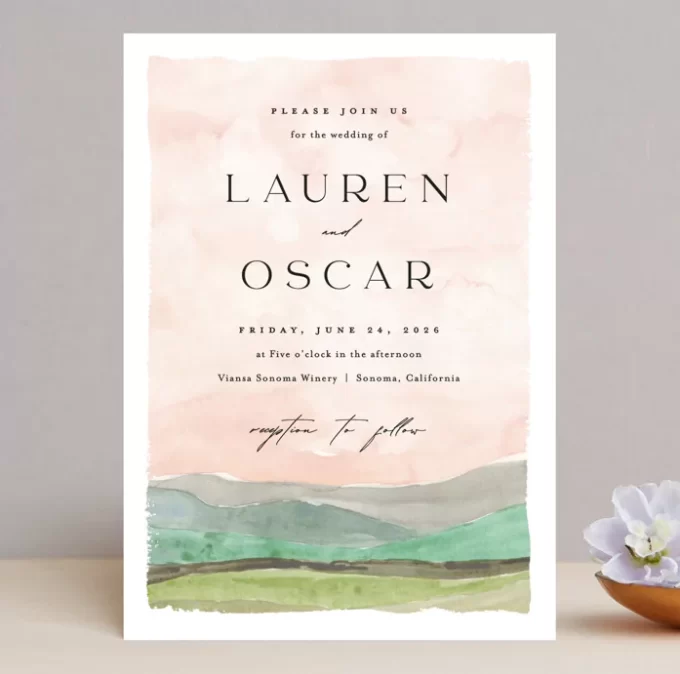 9 of the Best Places for Rustic Wedding Invitations for 2023