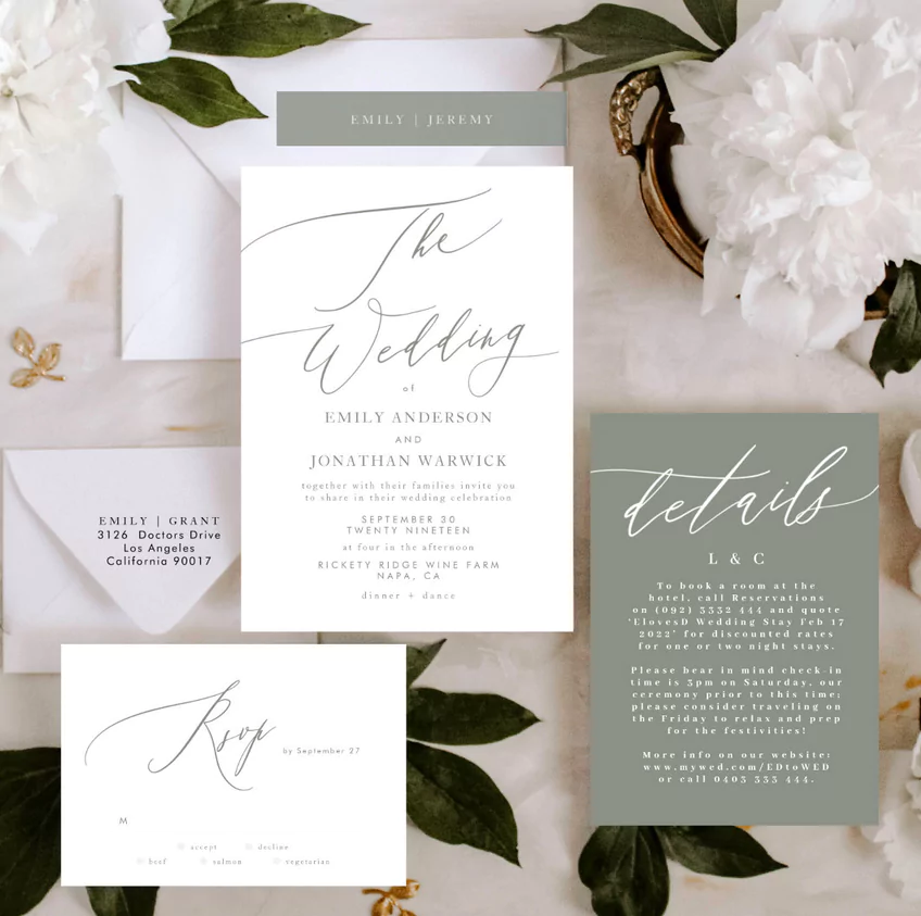 9 Best Wedding Invitation Templates You Can Download Instantly