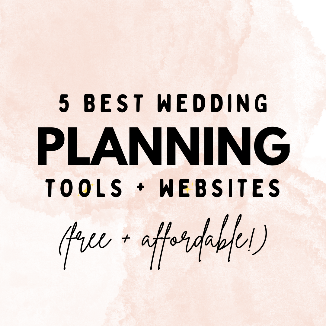 5 Most Helpful Wedding Planning Tools + Websites to Use [2024]