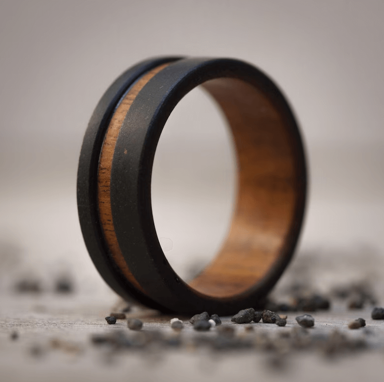 This Concrete Wedding Band Is a Unique Metal Alternative
