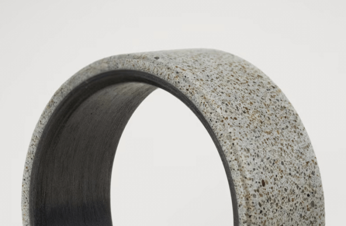This Concrete Wedding Band Is a Unique Metal Alternative
