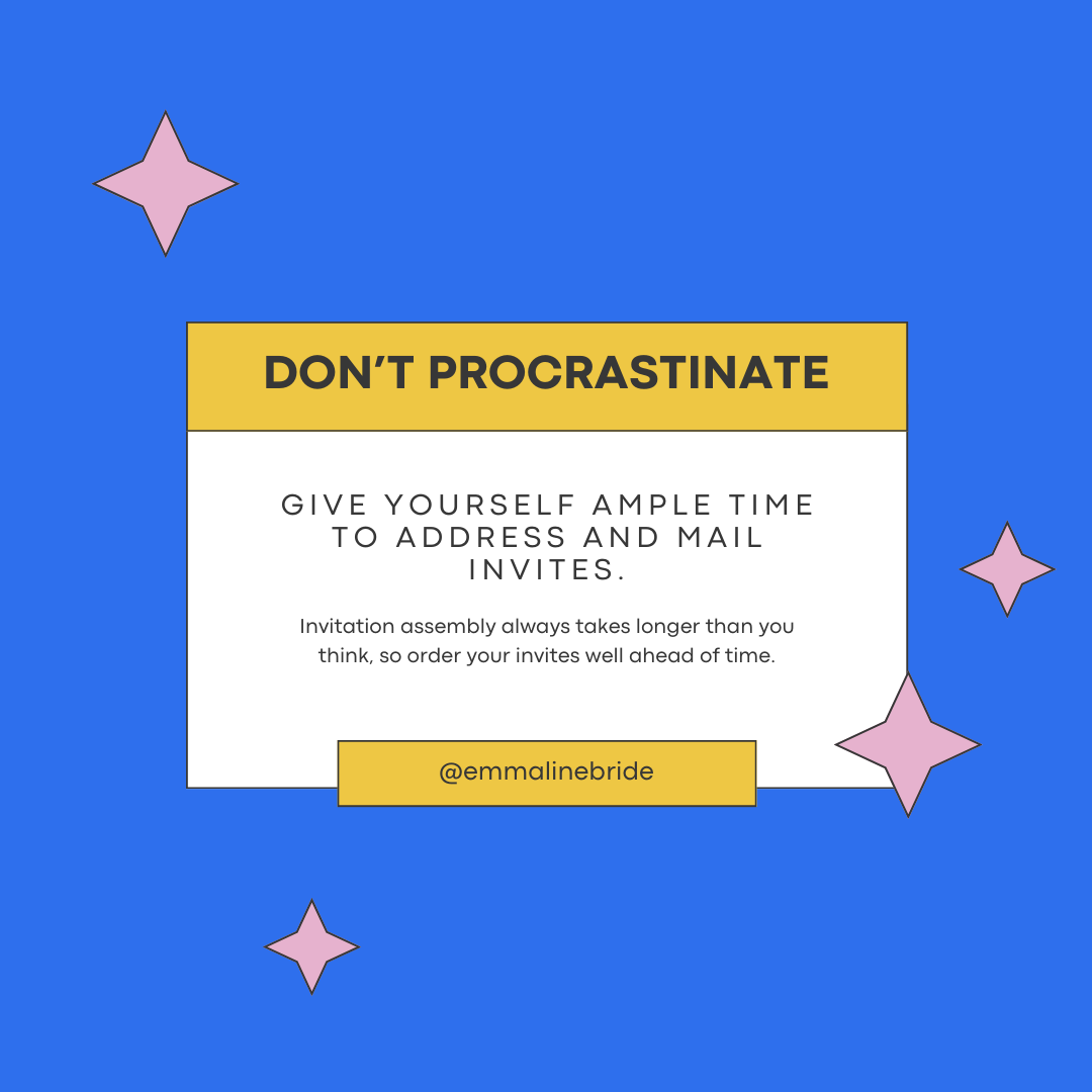 5 Essential Tips for Timing Your Wedding Invitation Mailing