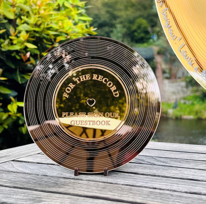 Top 3 Places to Get a Vinyl Record Guest Book for Your Wedding