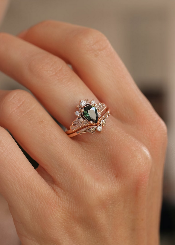 26 Nature Themed Engagement and Wedding Rings To Cherish