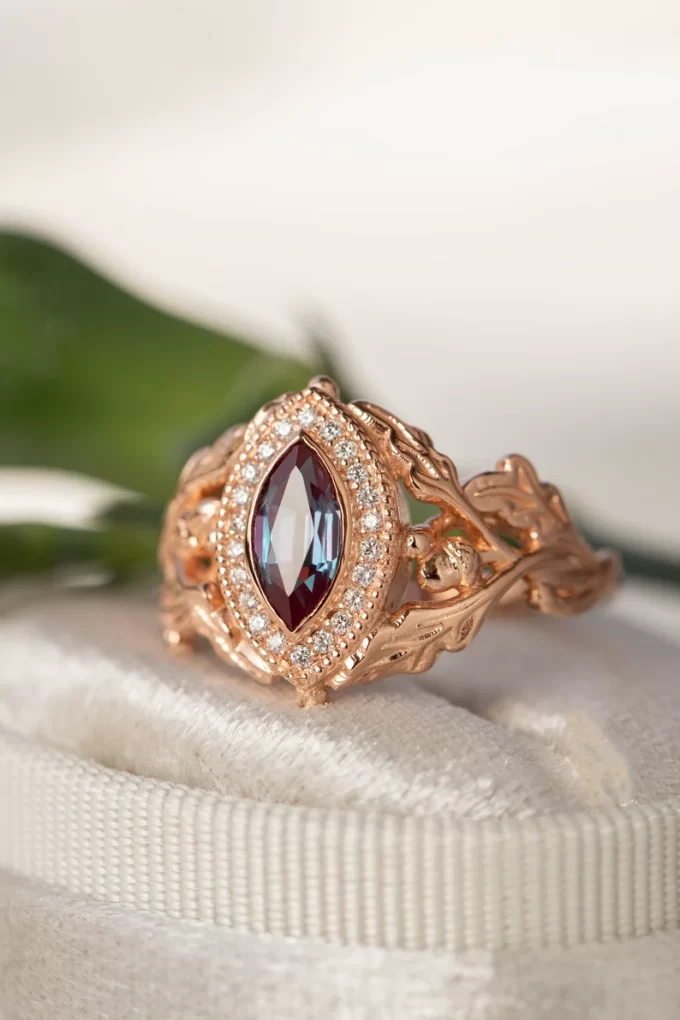 26 Nature Themed Engagement and Wedding Rings To Cherish