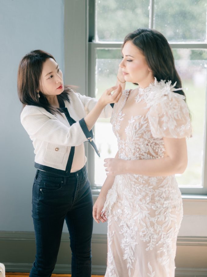 Behind the Scenes with Angela Kim Couture, Bridal Gown Designer