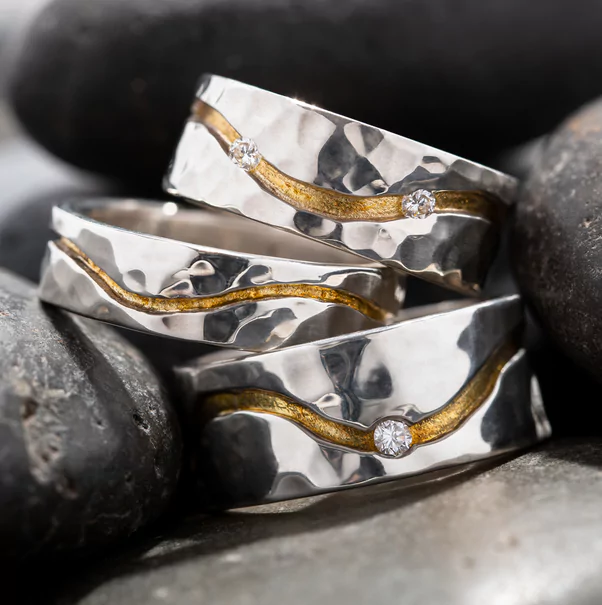 Here Is the Most Unique River Wedding Ring You've Ever Seen