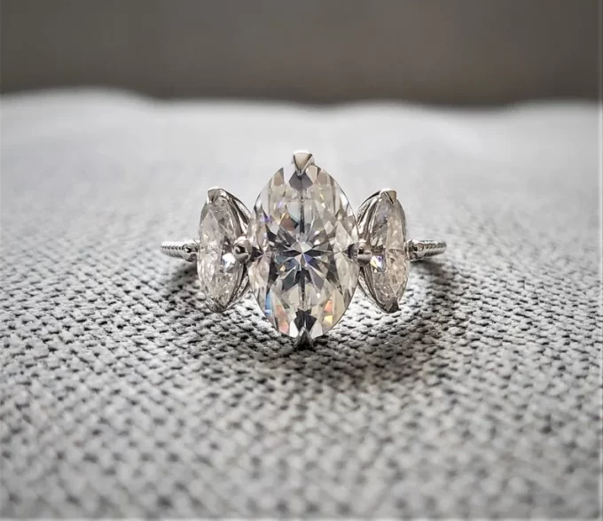How To Get a Custom Moissanite Engagement Ring Made