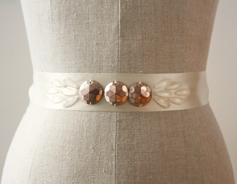 Wedding Dress Sash Ideas | Emmaline Bride