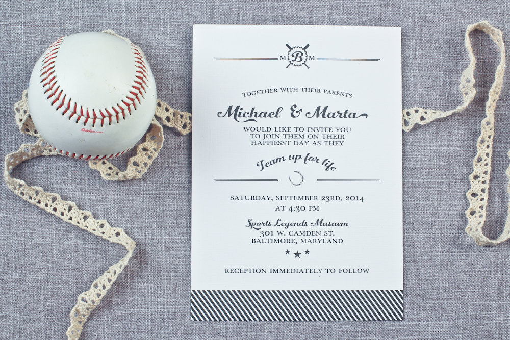 Baseball wedding shower | Beachweddingtips.com