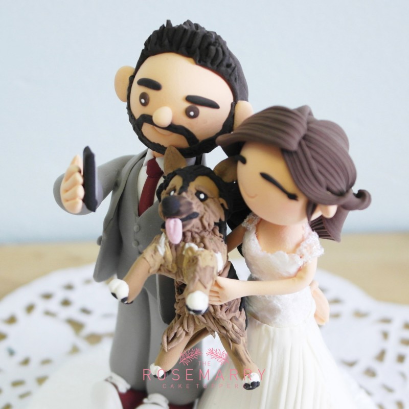 Custom Made Cake Topers: 8 Adorable Handmade Finds