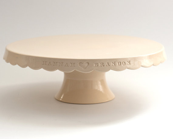 These Handmade Cake Stands are Perfect for Weddings