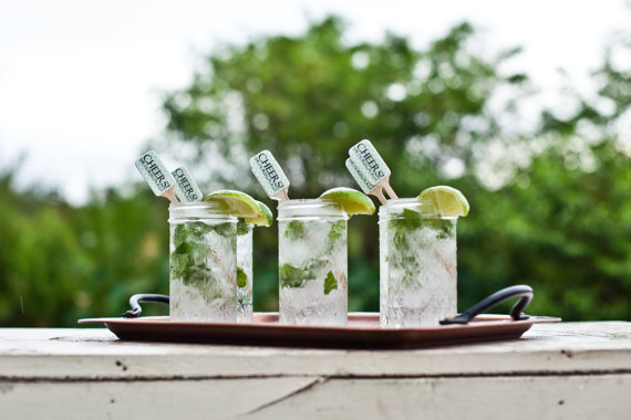 Mojito in a Jar for your Wedding | Emmaline Bride®