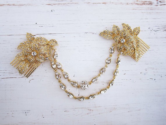 Bridal Hair Chain Instead of a Veil? | Emmaline Bride