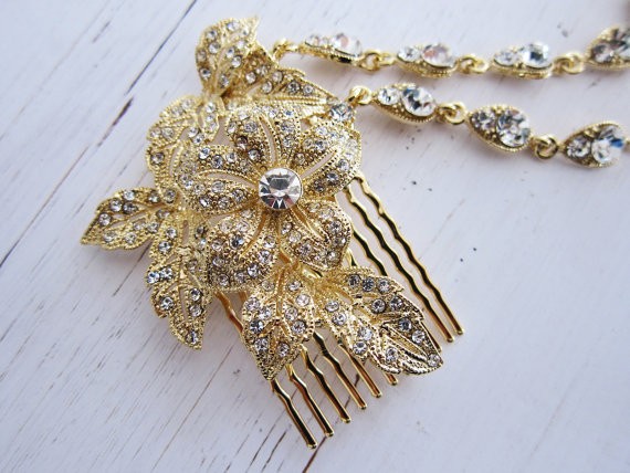 Bridal Hair Chain Instead of a Veil? | Emmaline Bride