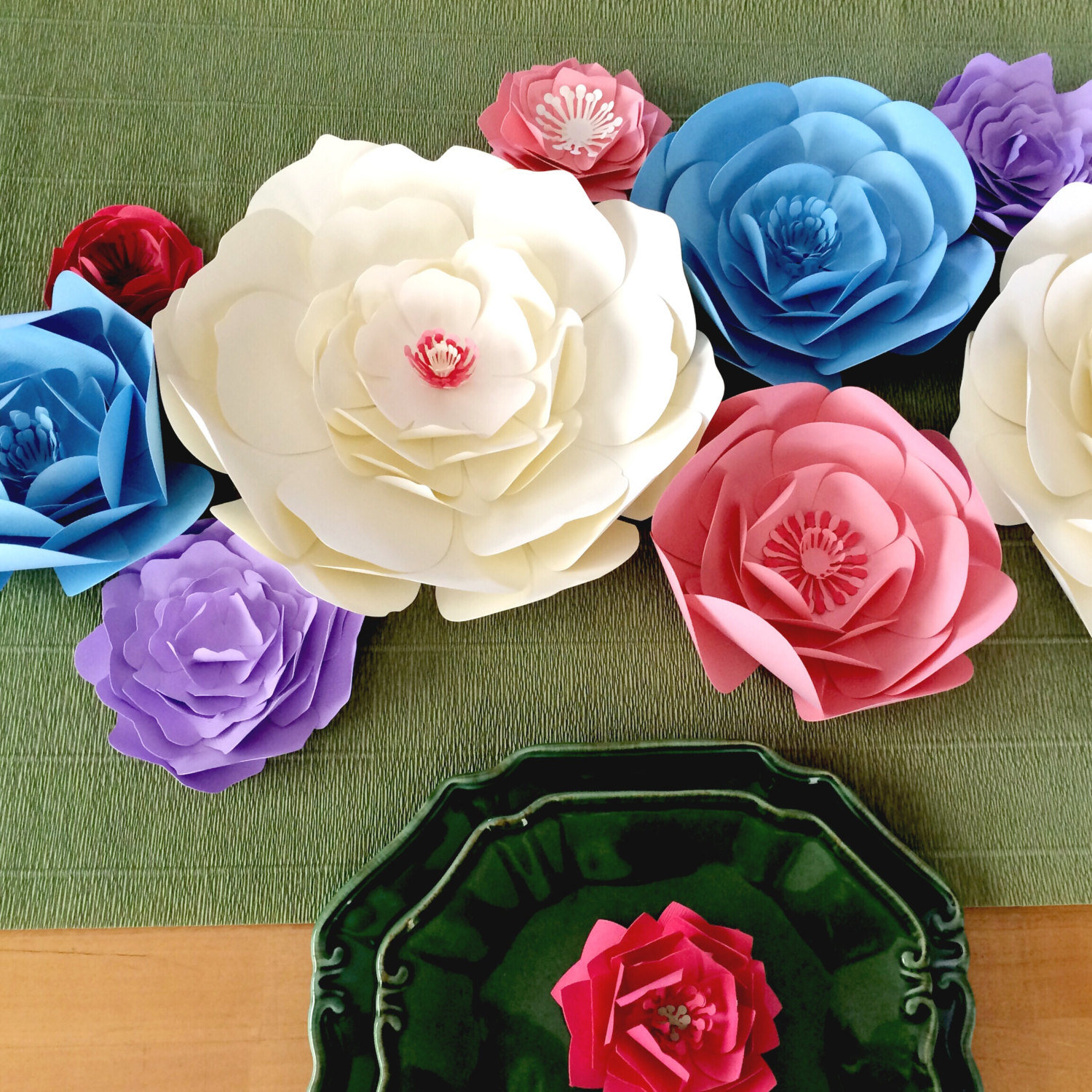 Why Paper Flowers Make a Stunning Backdrop for Weddings