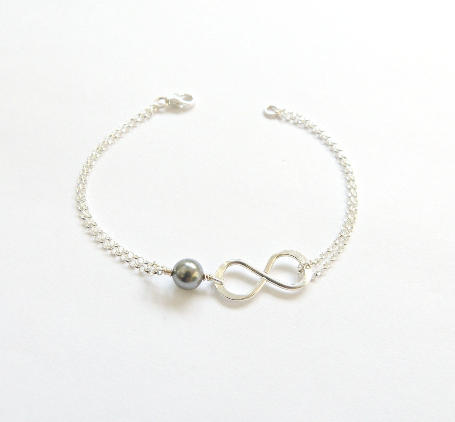 This Infinity Bracelet Makes a Beautiful Gift for a Bridesmaid