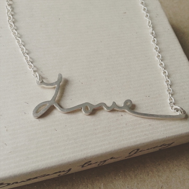 Handwriting Necklace: How to Turn Handwriting Into Jewelry
