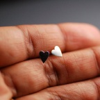 Tiny Heart Stud Earrings You Need to Start Wearing