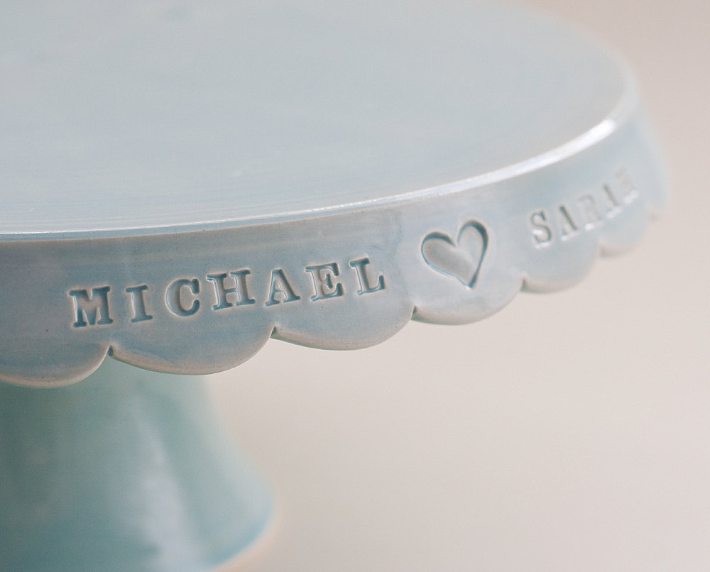 These Handmade Cake Stands are Perfect for Weddings