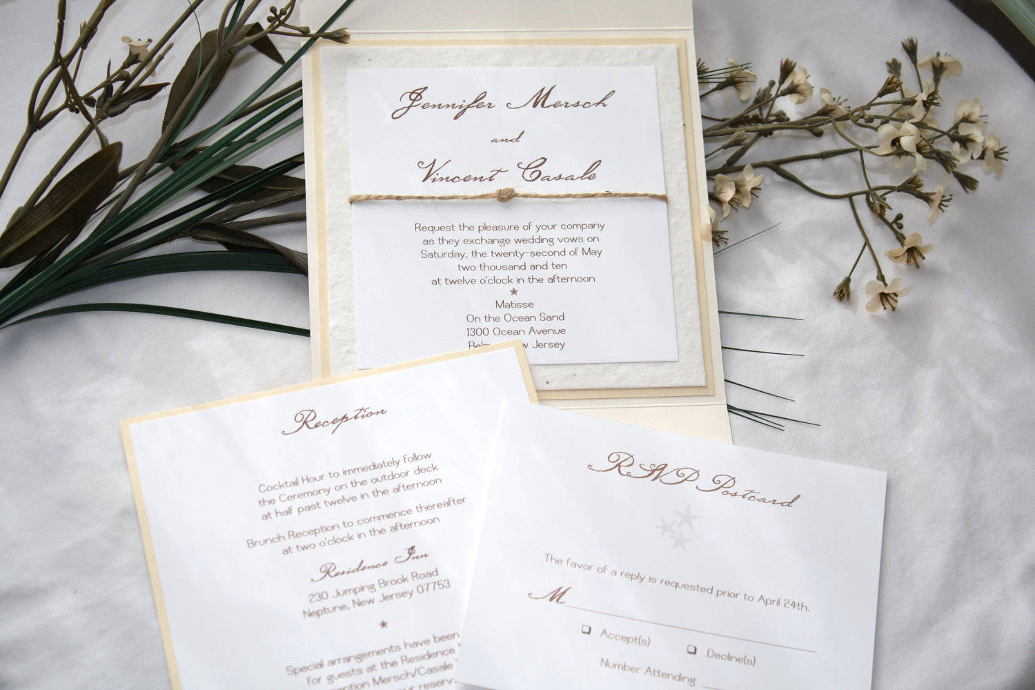 Plantable Wedding Invitations + Favors | Emmaline Bride