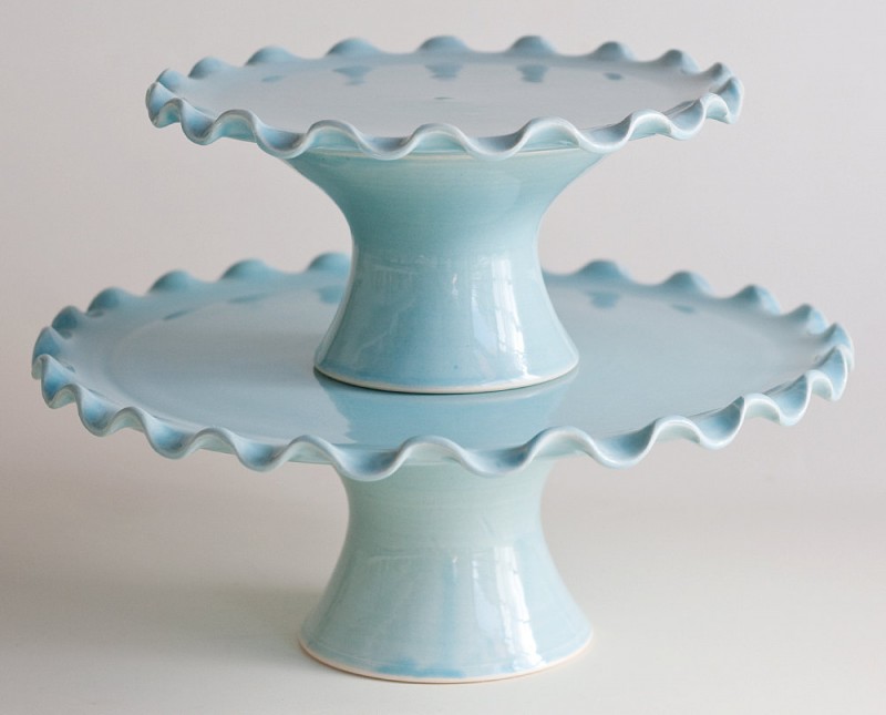 These Handmade Cake Stands are Perfect for Weddings