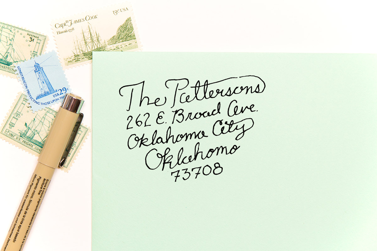 Return Address Stamps Etsy | Made with Love by Sparkvites